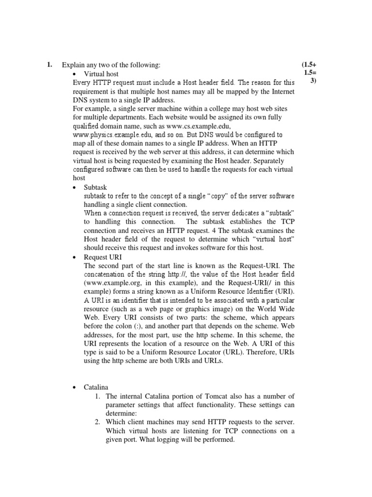 Solution of IWT | PDF | Hypertext Transfer Protocol | Web Server