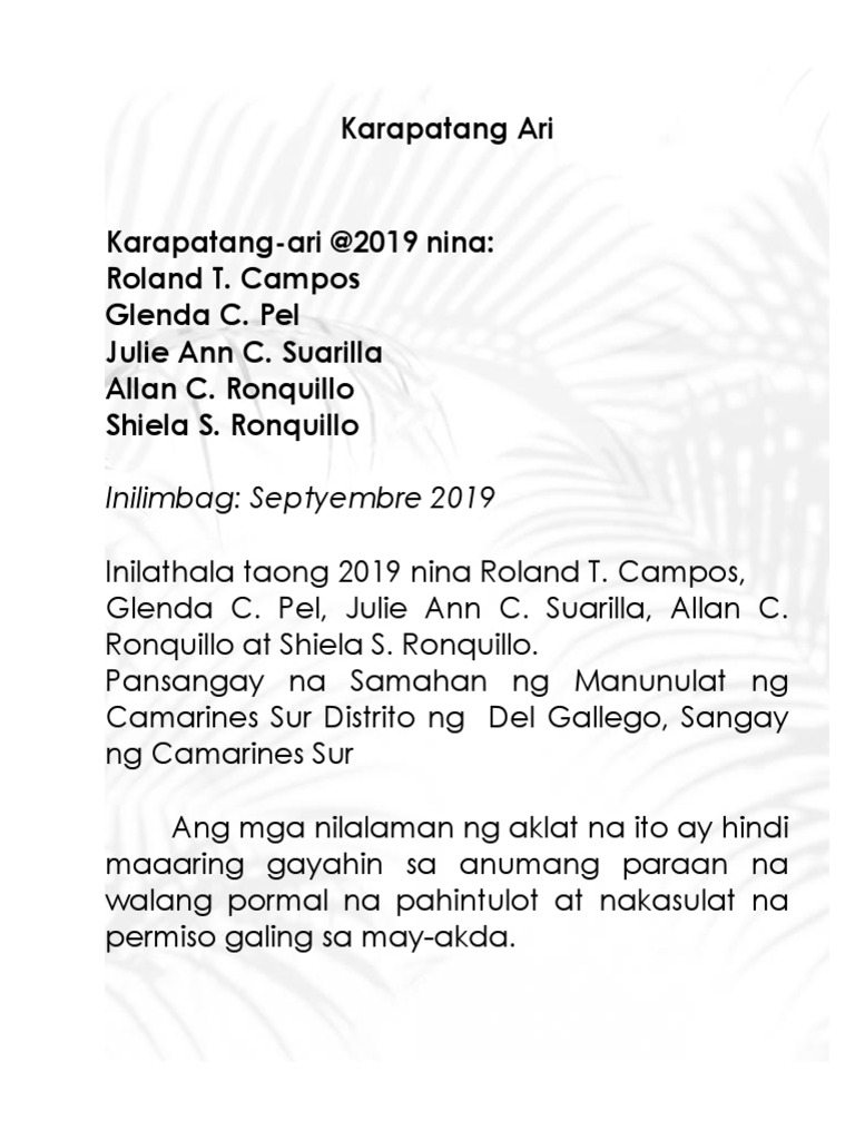 Booklet Template | PDF