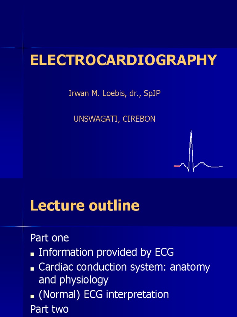ECG Basics and Interpretation Guide | PDF | Electrocardiography ...