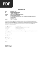 Cover Letter - Compliance Letter To FDA | PDF