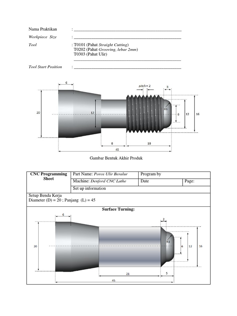 CNC Lathe Programming Guide | PDF | Metals | Equipment