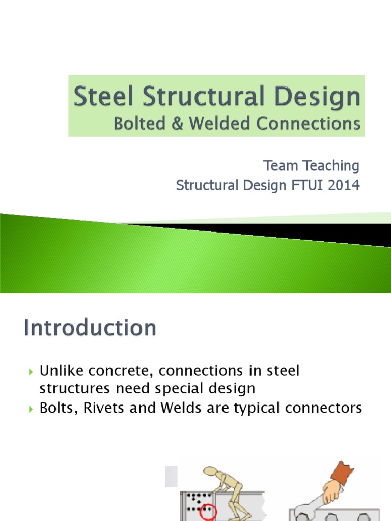 Design of Bolted Steel Connections | PDF | Screw | Strength Of Materials