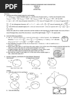 Math 10 Learning Activity Worksheet 3 Q2 Final | PDF | Circle | Trigonometric Functions