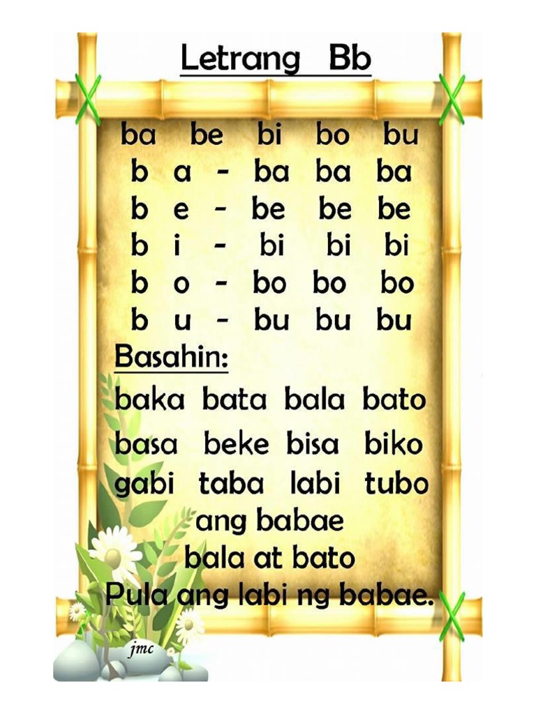 PANIMULANG PAGBASA (Basahin Natin) | PDF