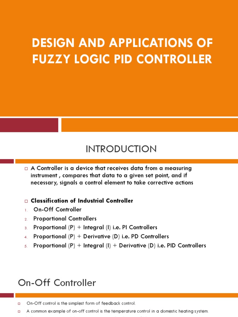 Design and Tuning of Fuzzy Logic PID Controller | PDF | Control Theory ...
