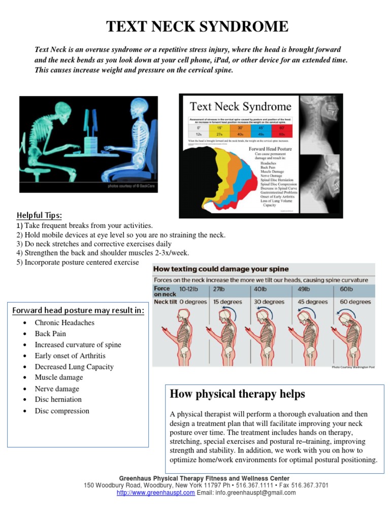 Text Neck Syndrome | PDF