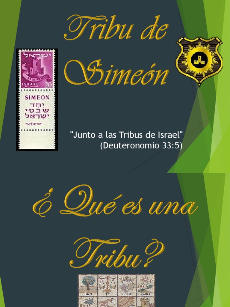 La Tribu de Simeón | PDF | Jacob | Progenitores legendarios