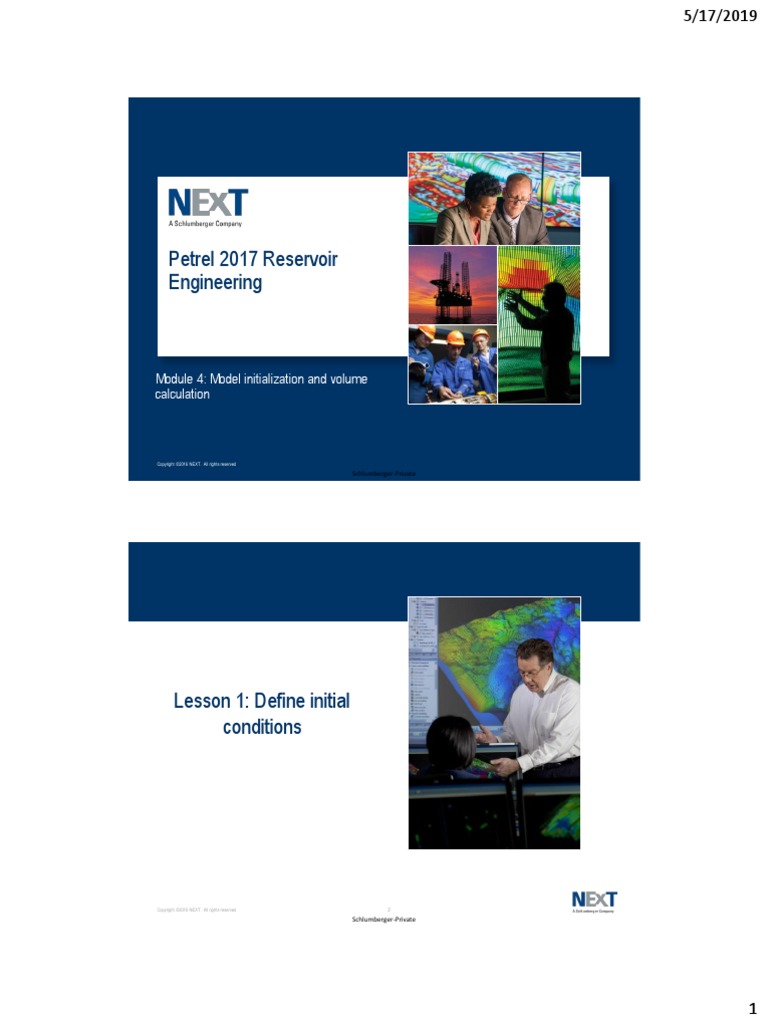 Petrel RE Workshop (24-25 April 2019) | PDF | Petroleum Reservoir | Aquifer