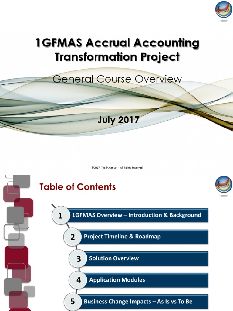 1GFMAS-CourseOverview 27072017 V2 UPP | PDF | Accounts Payable | Accrual