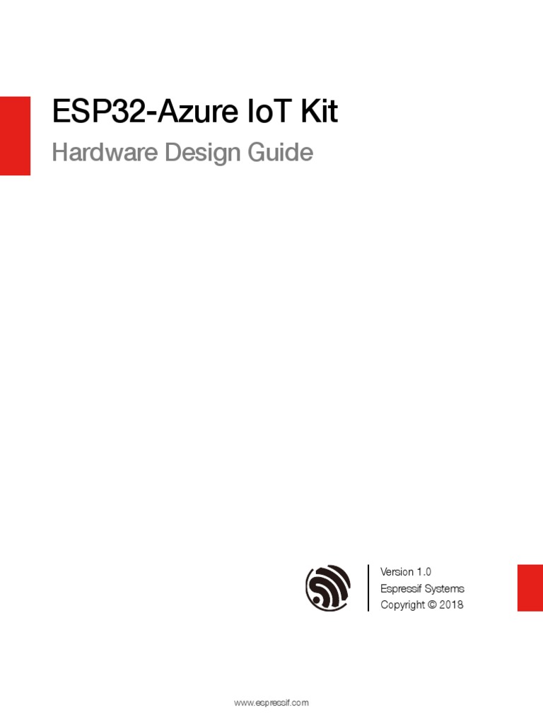 Esp32 Azure Iot Kit Hardware Design Guide | PDF | Sensor | Analog To ...