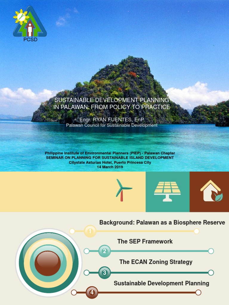 01-EnP Ryan Fuentes - SD Planning in Palawan - Presentation PDF | PDF ...