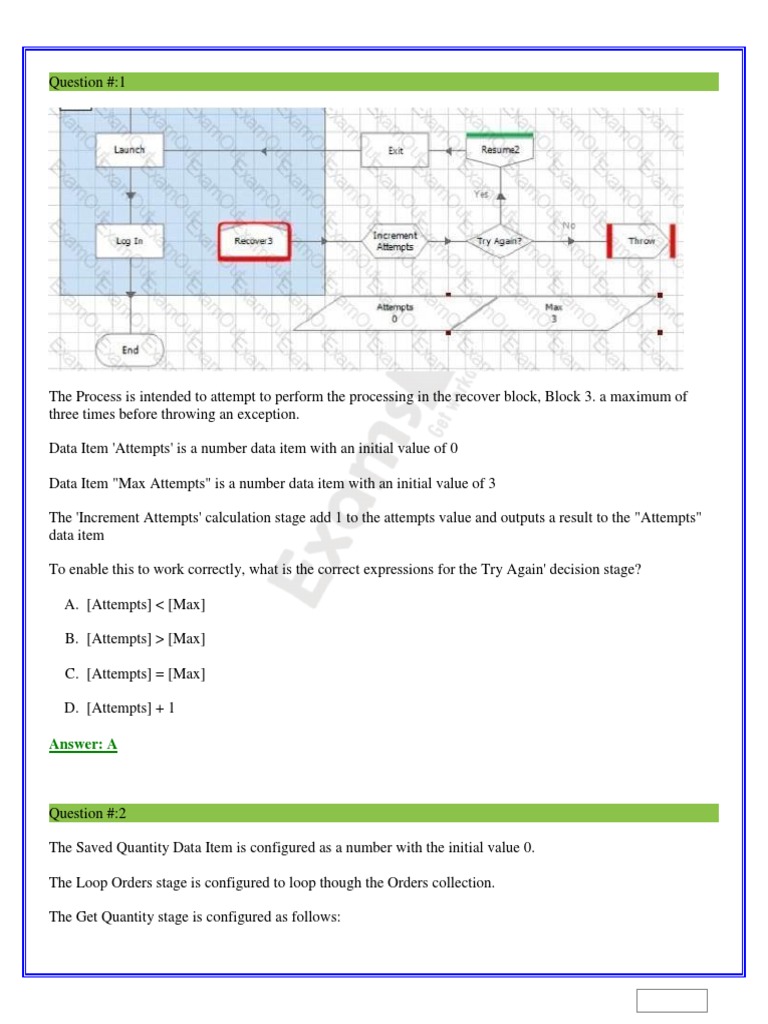 Blue Prism-AD01 | PDF | Control Flow | C (Programming Language)
