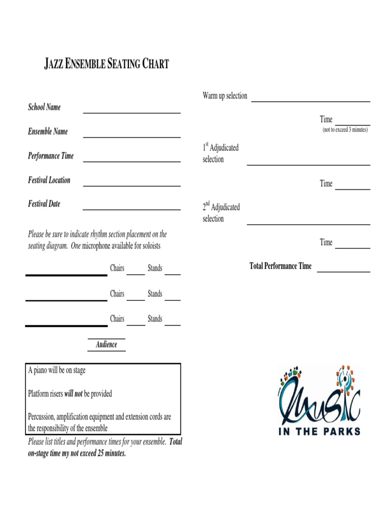 SeatingChart Jazz | PDF