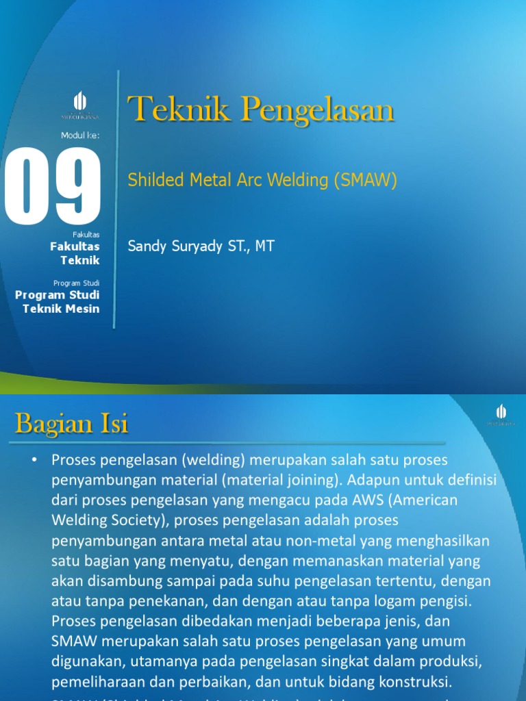 Modul 09 SMAW | PDF | Komputer | Teknologi & Rekayasa