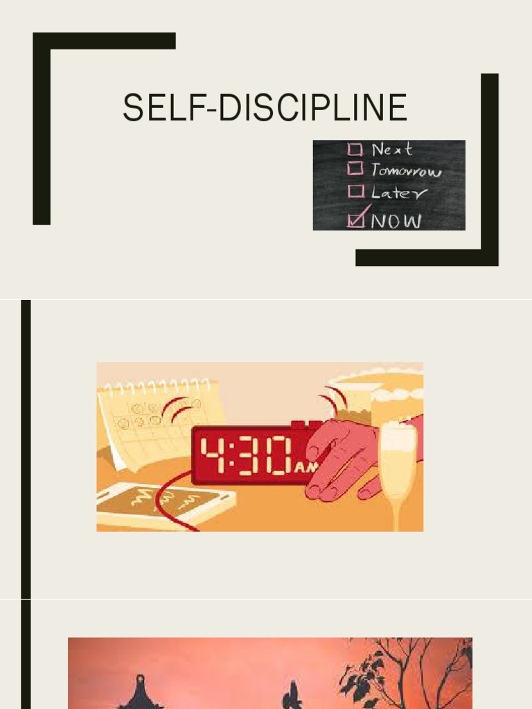 Self Discipline | PDF
