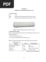 Menghitung Volume Tangki Solar Silinder | PDF
