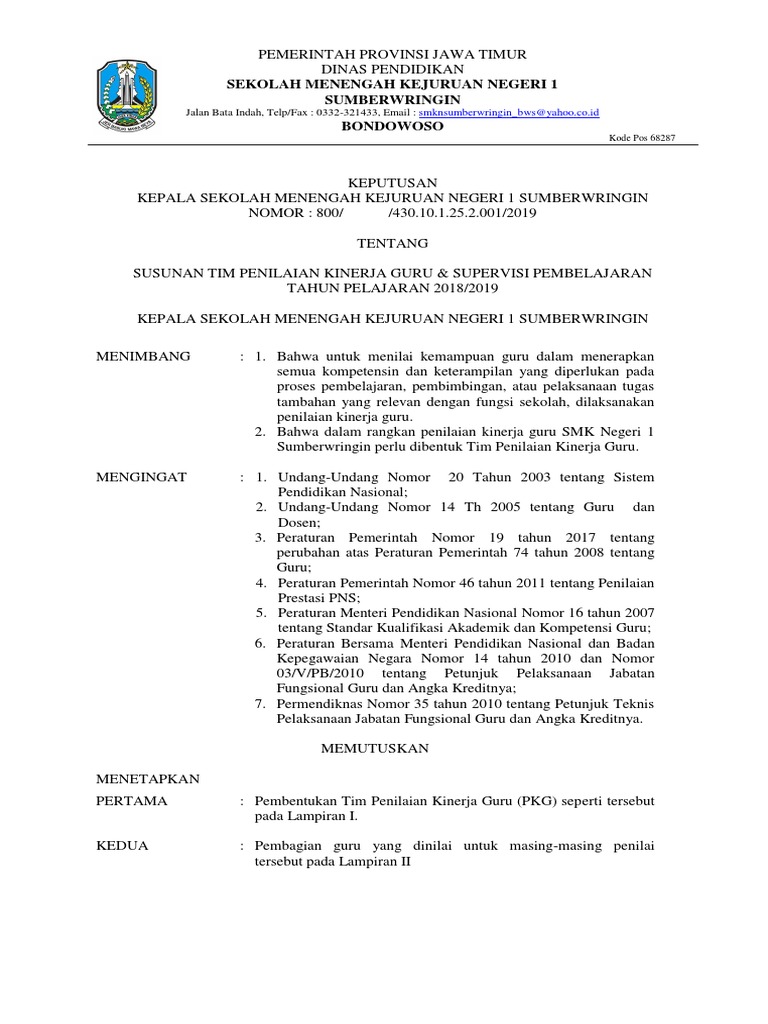 SK PKG PKB 2019-2020 PDF | PDF