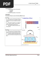 Heat Transfer Practice Worksheet | PDF | Heat Transfer | Convection