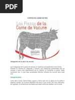Partes de La Res | PDF | filete | Técnicas de cocina