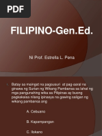 LET REVIEWER FILIPINO Final | PDF