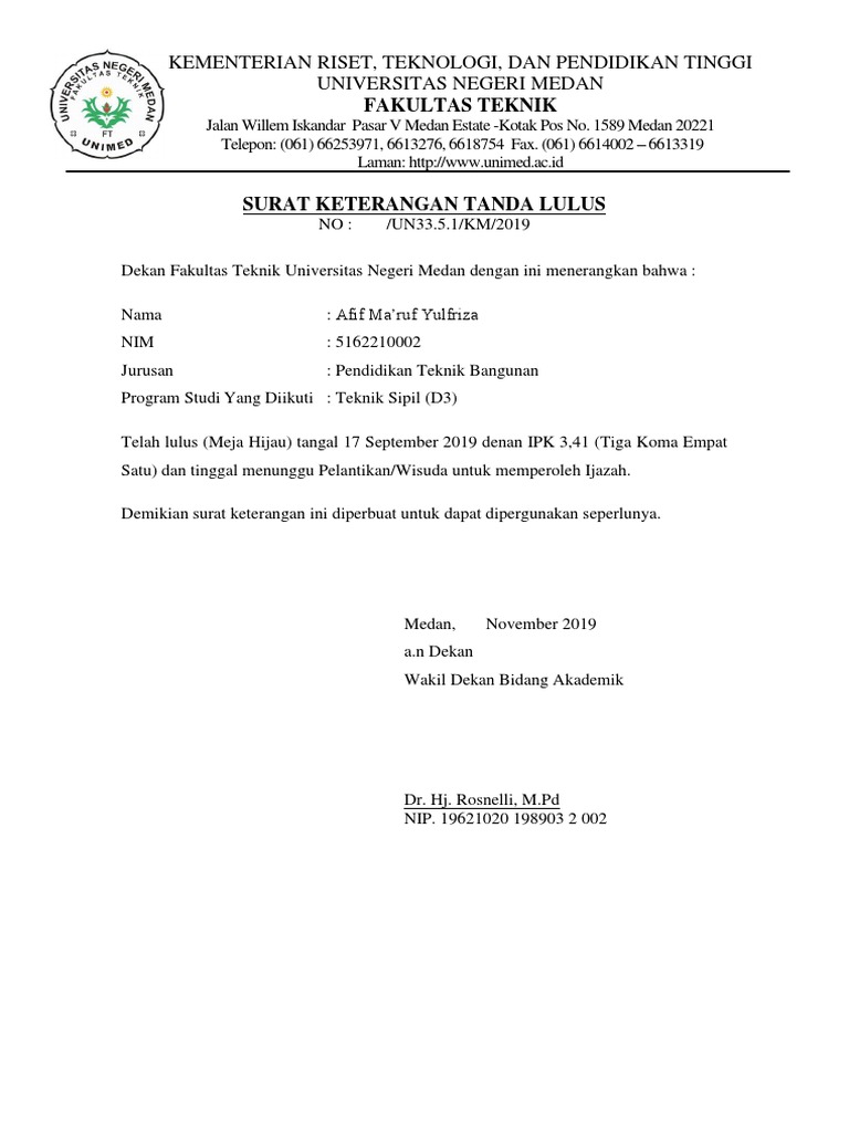 SKTL (A4 Rangkap 2) | PDF