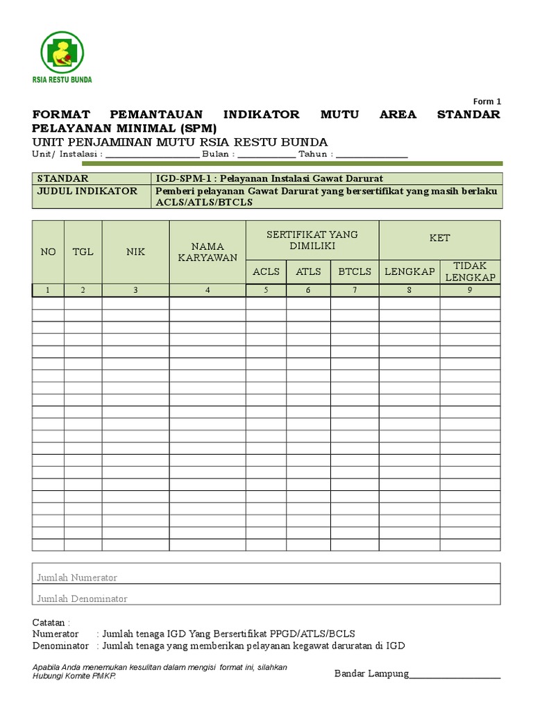 Form Monitoring SPM | PDF | Teknologi & Rekayasa