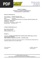 Op Obrazac - Overeni Potpisi Lica Ovlascenih Za Zastupanje | PDF