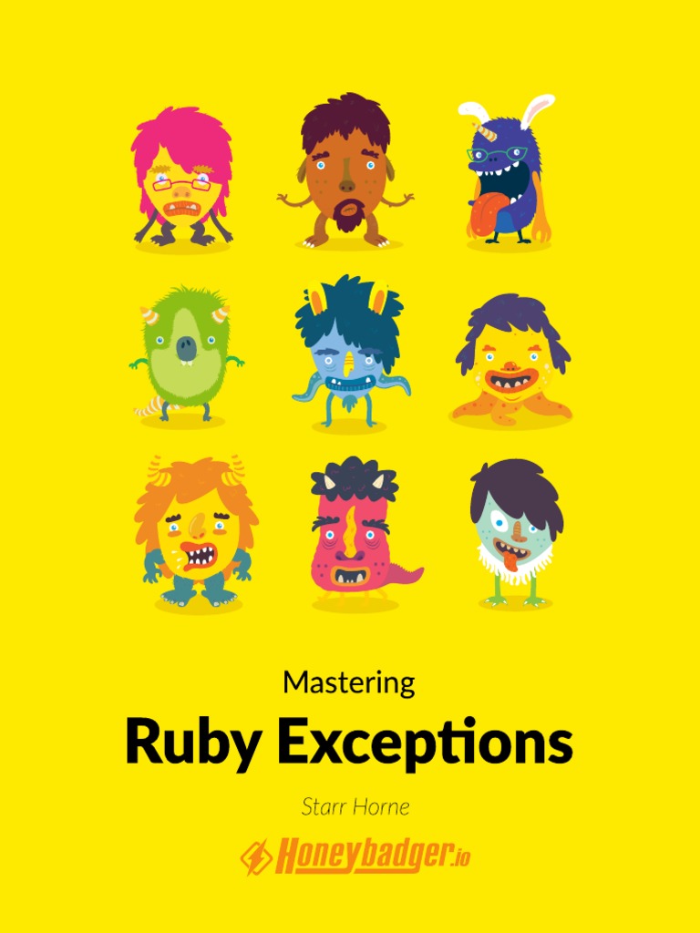 Honeybadger Exceptions Pdf Ruby Programming Language Class Computer Programming 