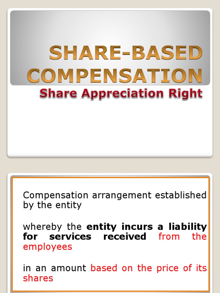 6share Appreciation Right | PDF | Fair Value | Equity (Finance)