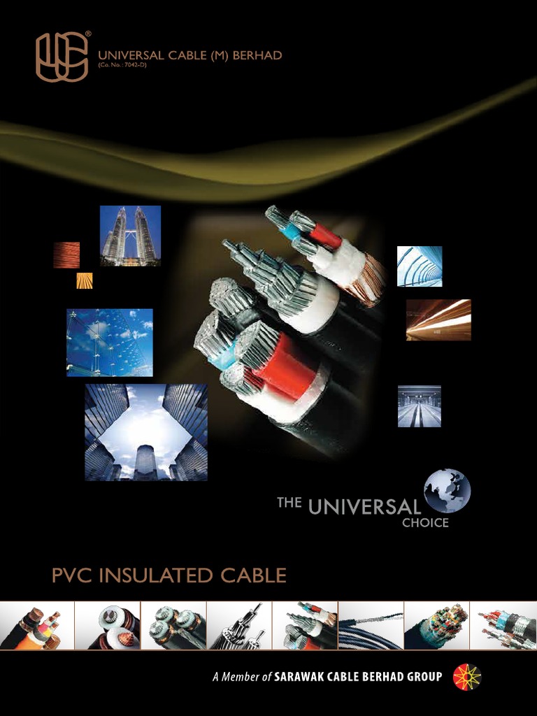Universal Cable Catalogue Overview | PDF | Insulator (Electricity) | Wire