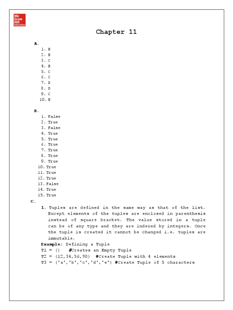 Chapter 11 Solution | PDF | Parameter (Computer Programming) | Bracket