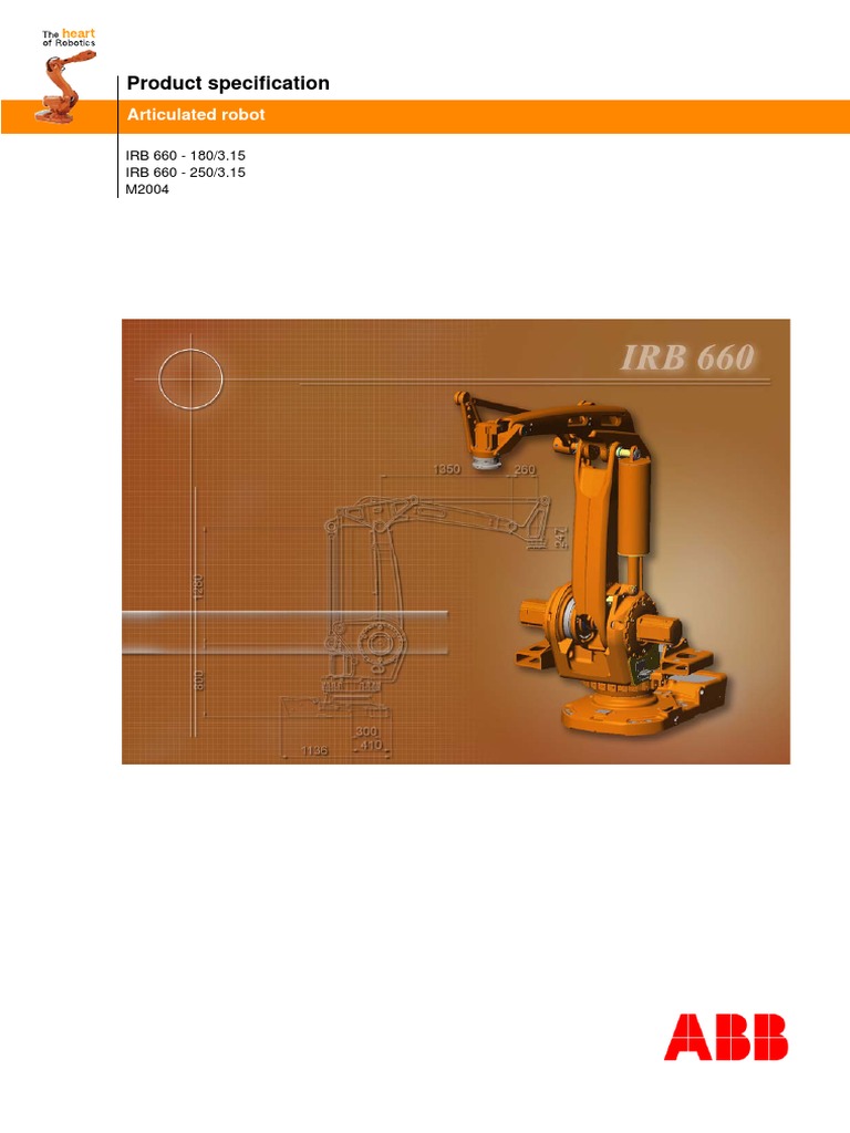 IRB 660 Product Specifications 3HAC023932-001 - Re | PDF | Switch ...