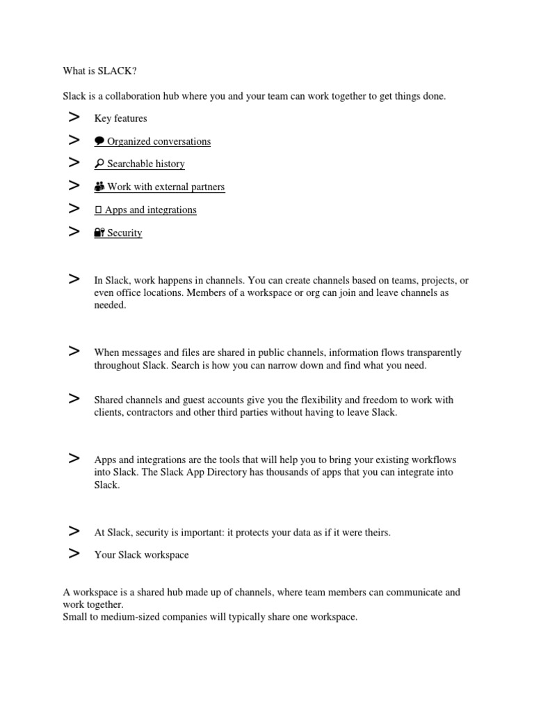 What Is SLACK | PDF