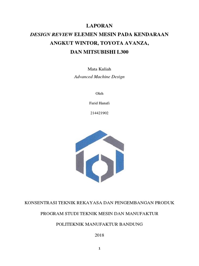 Laporan Design Review | PDF