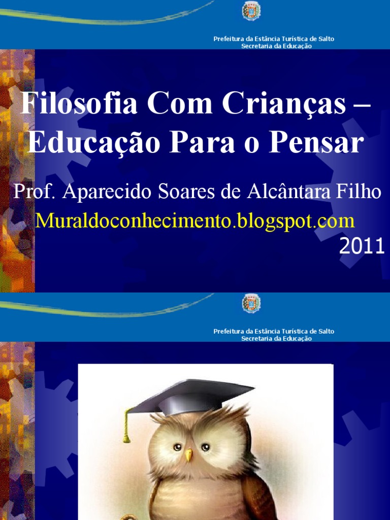 Filosofia para Crianças: Práticas e Métodos | PDF | Pensamento ...