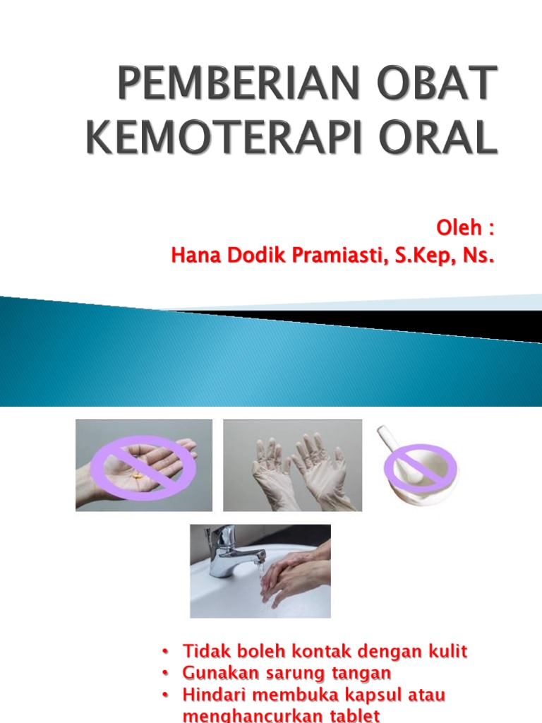Pemberian Obat Kemoterapi Oral | PDF | Pengembangan Diri