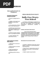 Child Protection Policy Tagalog | PDF
