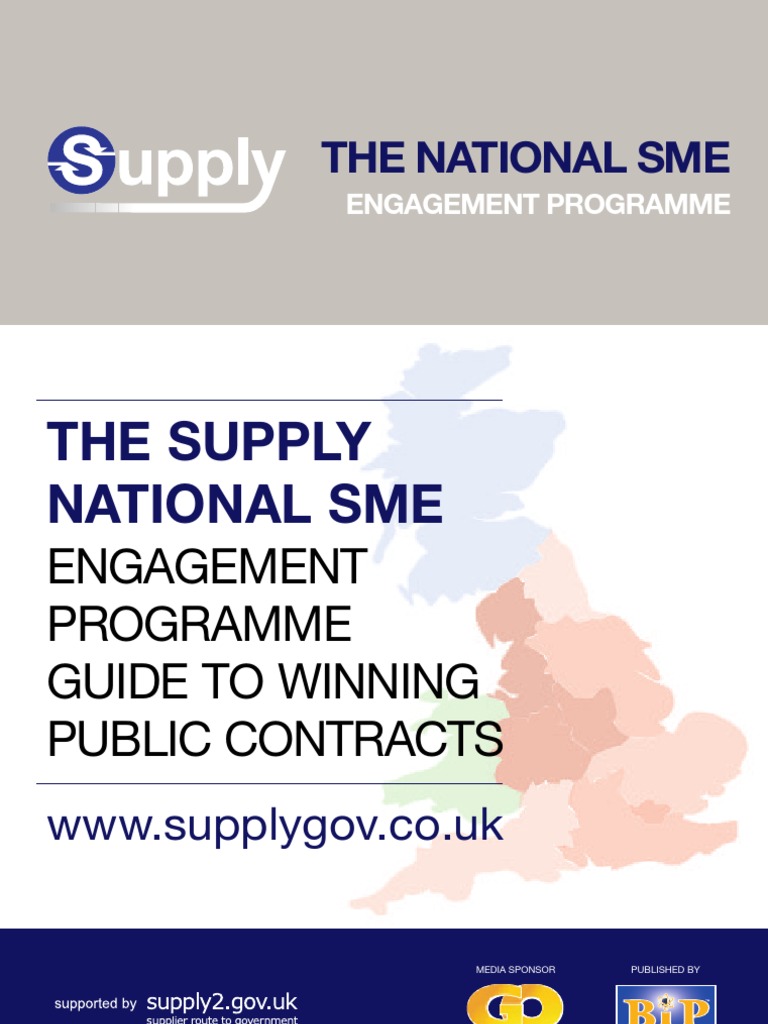 Supply SME Guide | PDF | Procurement | Small And Medium Sized Enterprises