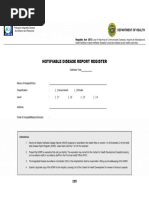 A - Weekly Notifiable Disease Report - From PIDSR 2nd Ed PDF | PDF