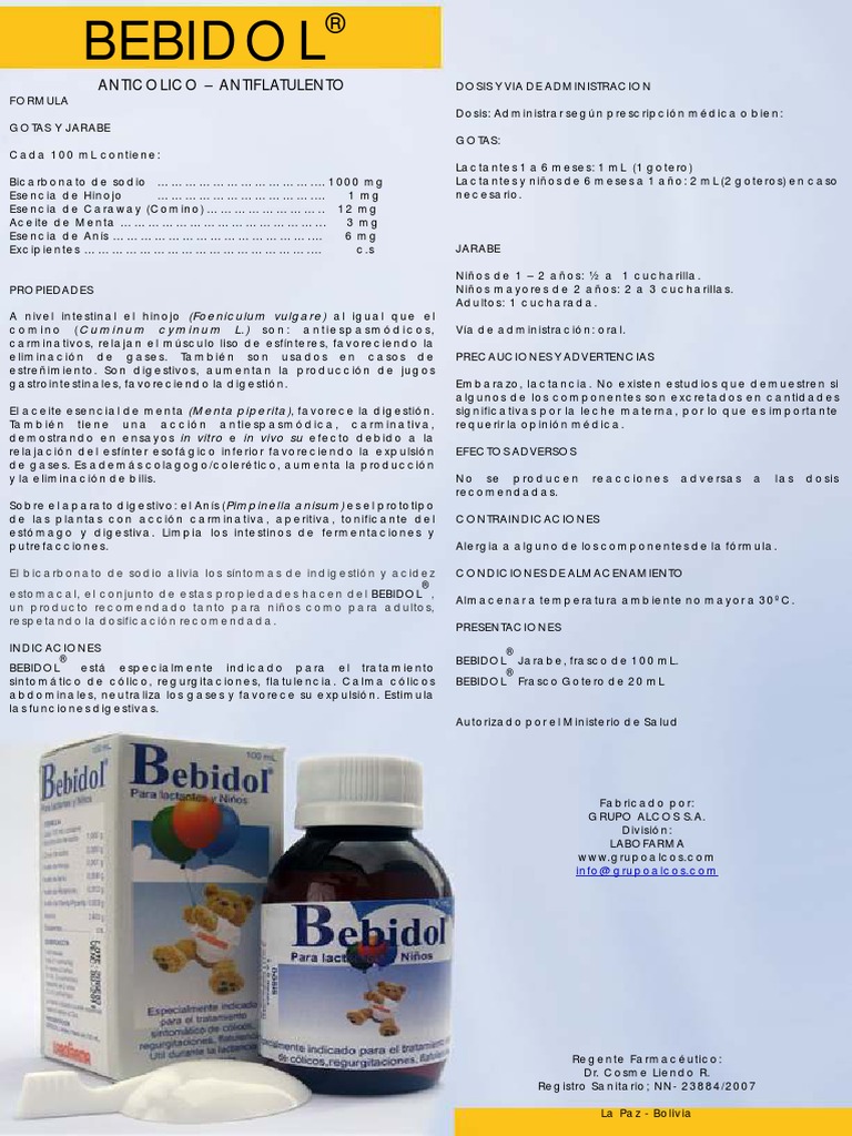 Bebidol PDF | PDF | Comino | Hinojo