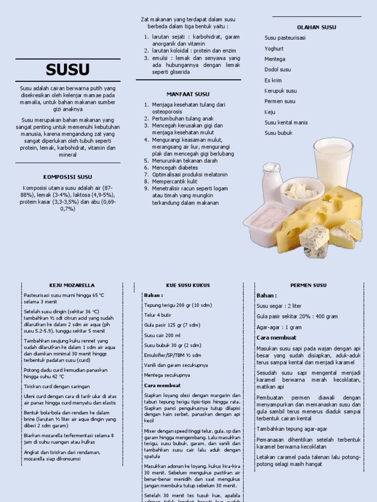 Inovasi Produk Olahan Susu Desa Binaan | PDF