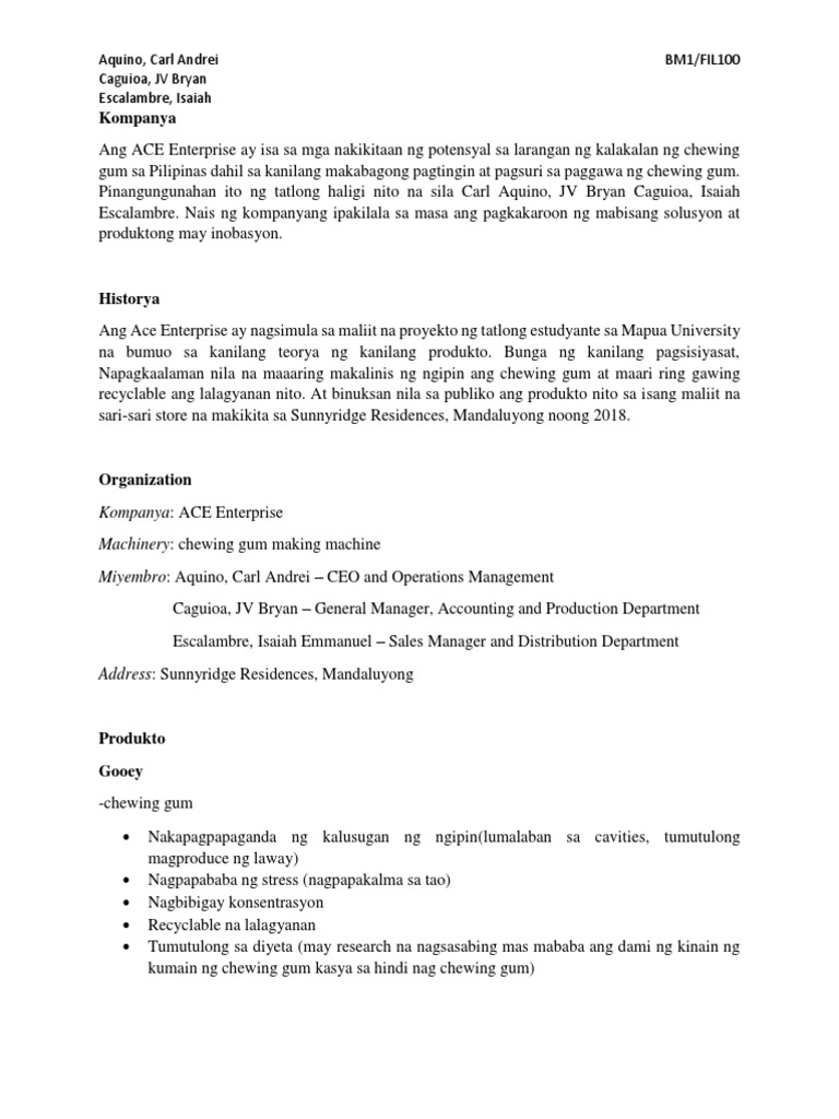 Business Proposal | PDF