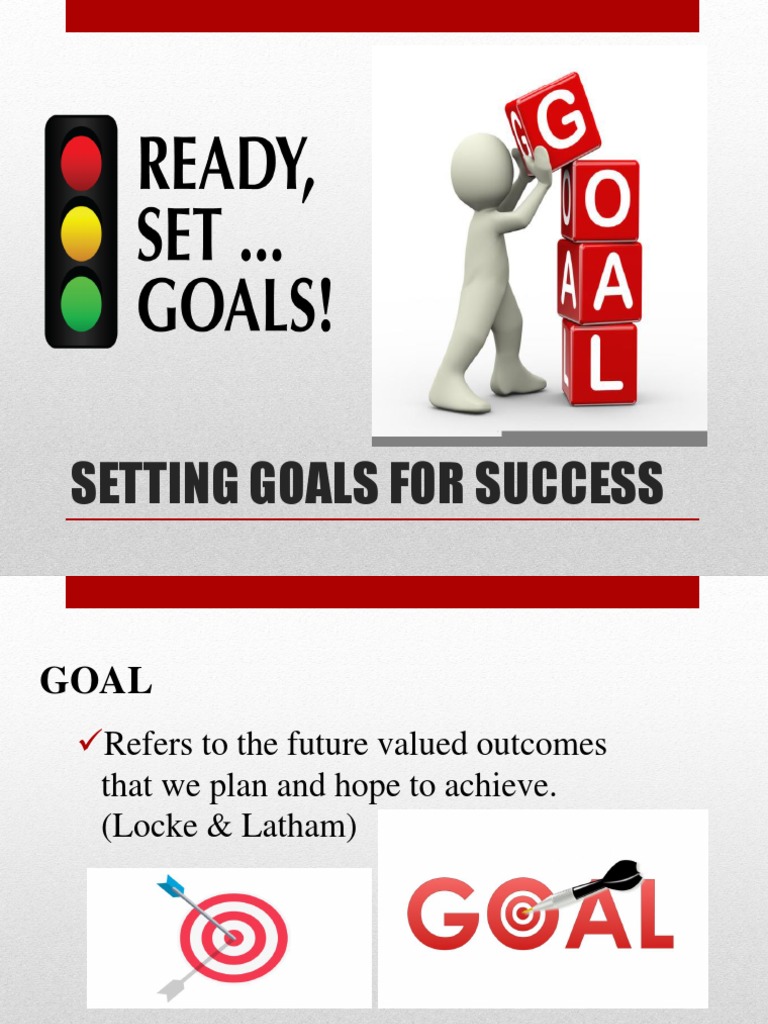 Effective Goal Setting for Success | PDF | Self Efficacy | Goal