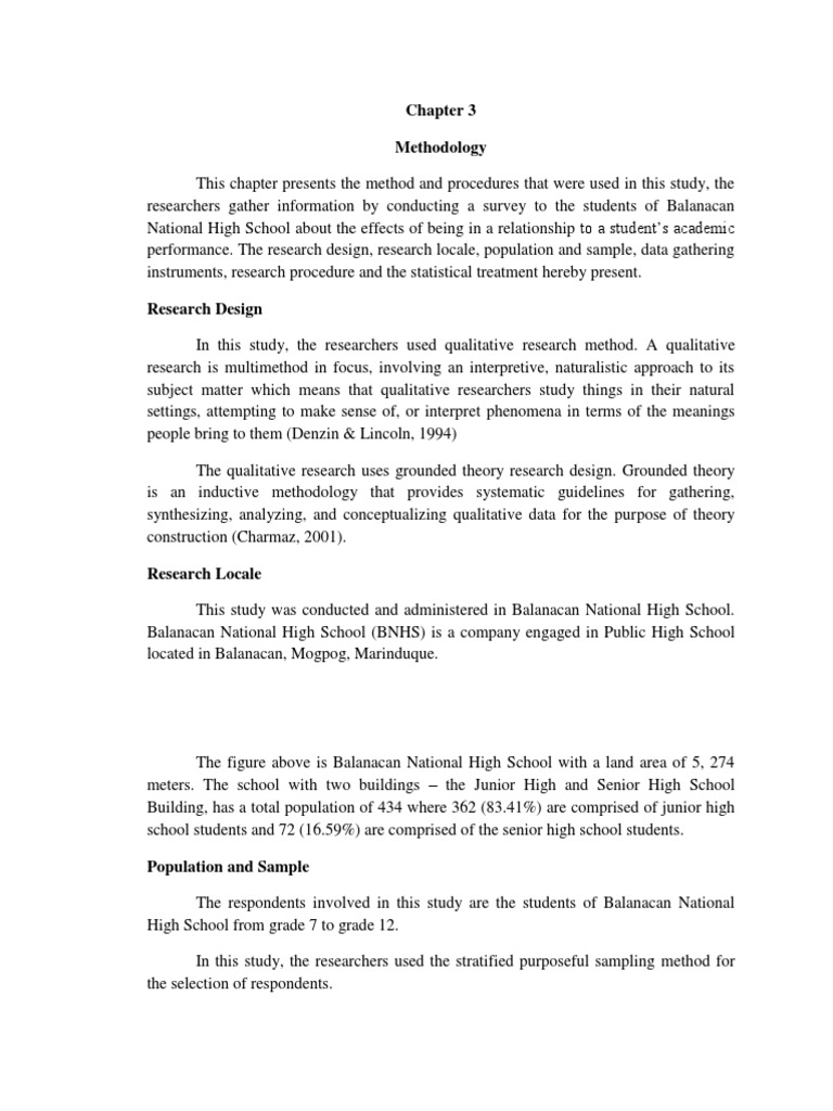 Chapter 3 | PDF | Survey Methodology | Qualitative Research