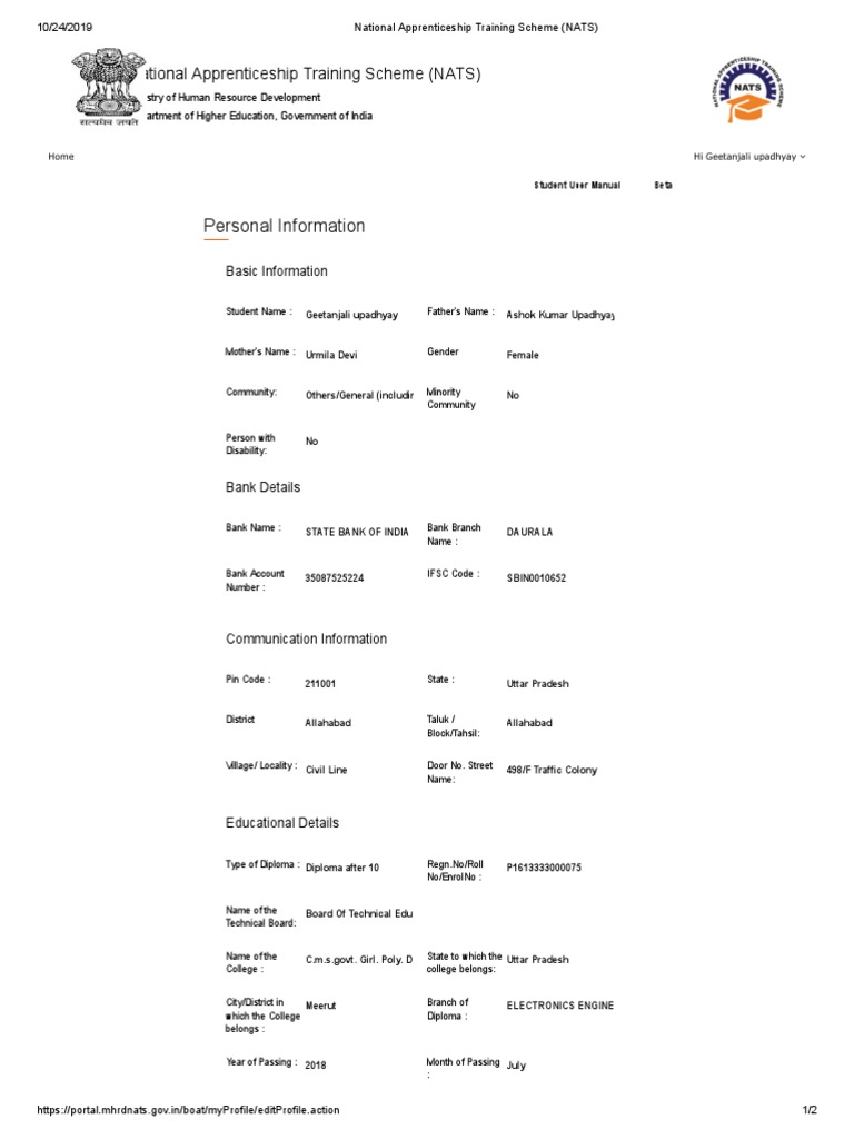 National Apprenticeship Training Scheme (NATS) | PDF | Learning | Business