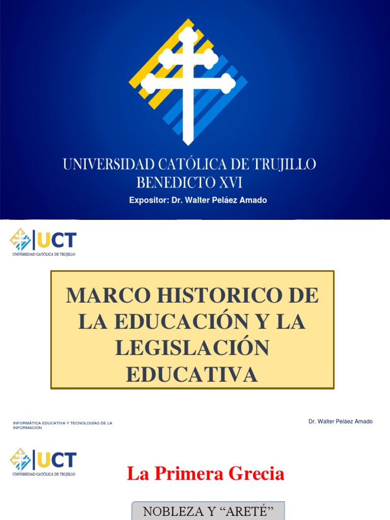 Marco Historico de La Legislacion Educativa | PDF | Pedagogía | Aristóteles Marco Historico de La Legislacion Educativa | PDF | Pedagogía | Aristóteles