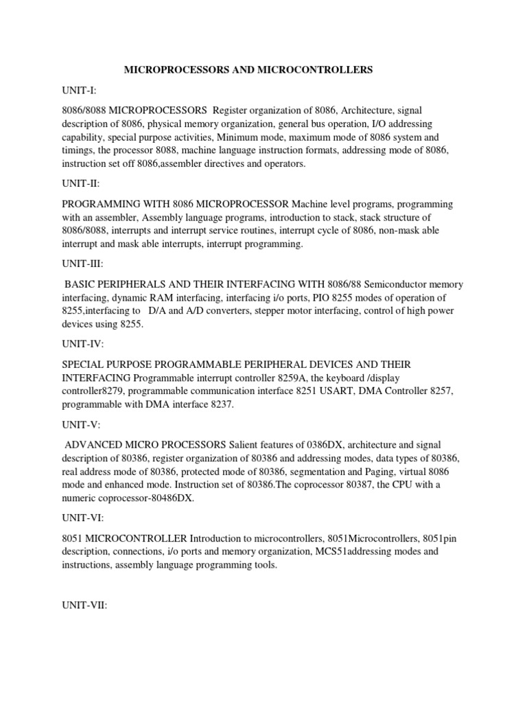 Iii Ii Ece MPMC | PDF | Microcontroller | Arm Architecture