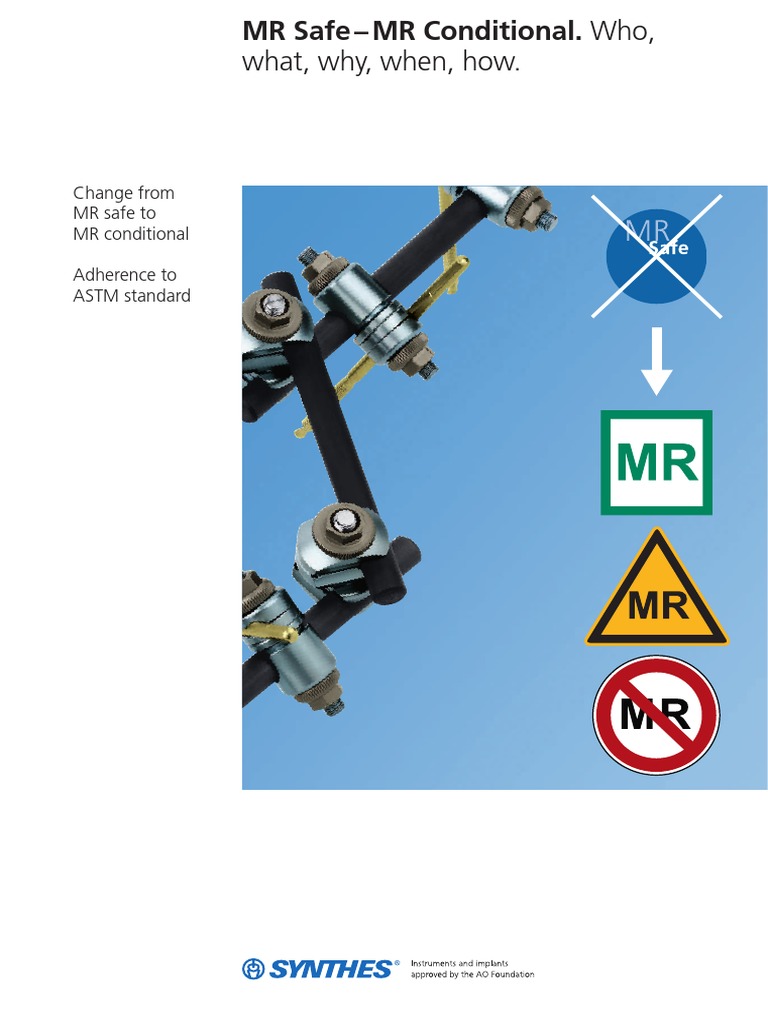 MR Safe Conditional PDF | PDF | Magnetic Resonance Imaging | Implant ...