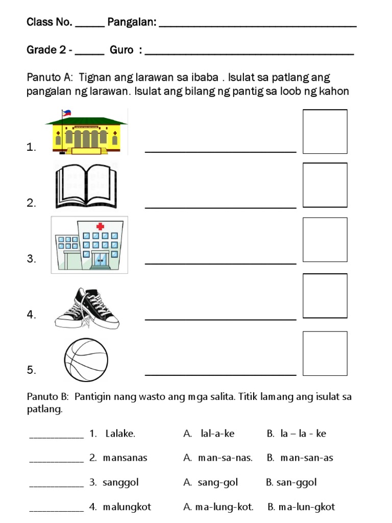 Filipino TesT | PDF