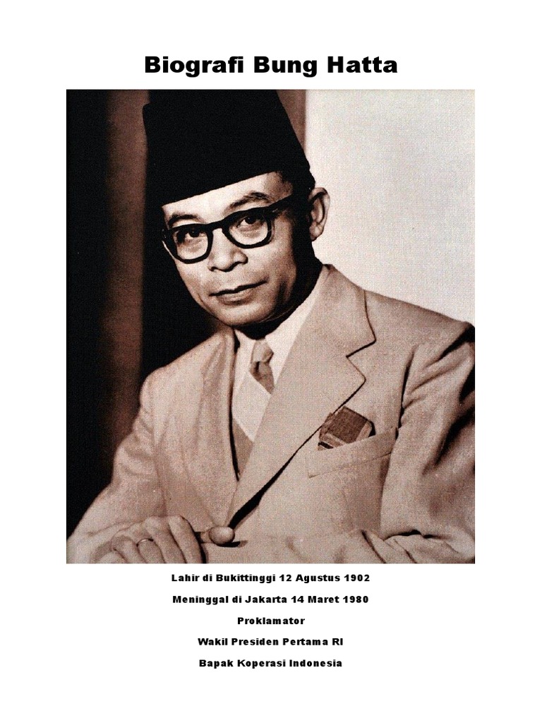 Biografi Bung Hatta | PDF